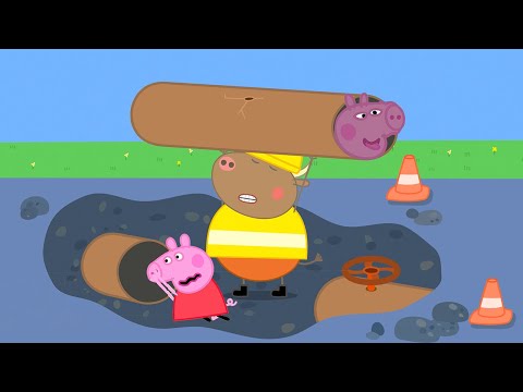 Digging Up the Road 🐽 Peppa Pig and Friends Full Episodes