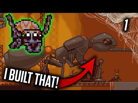 Steam Community :: Video :: Tiny Pixel Spider Builds A GIANT ROBOT ANT ...