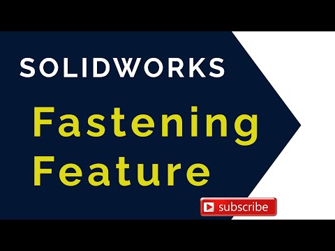 Solidworks Fastening Feature Tutorial- Essential leaning on CAD For Beginners|| SL DIMENSION