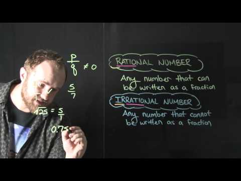 Examples of rational numbers