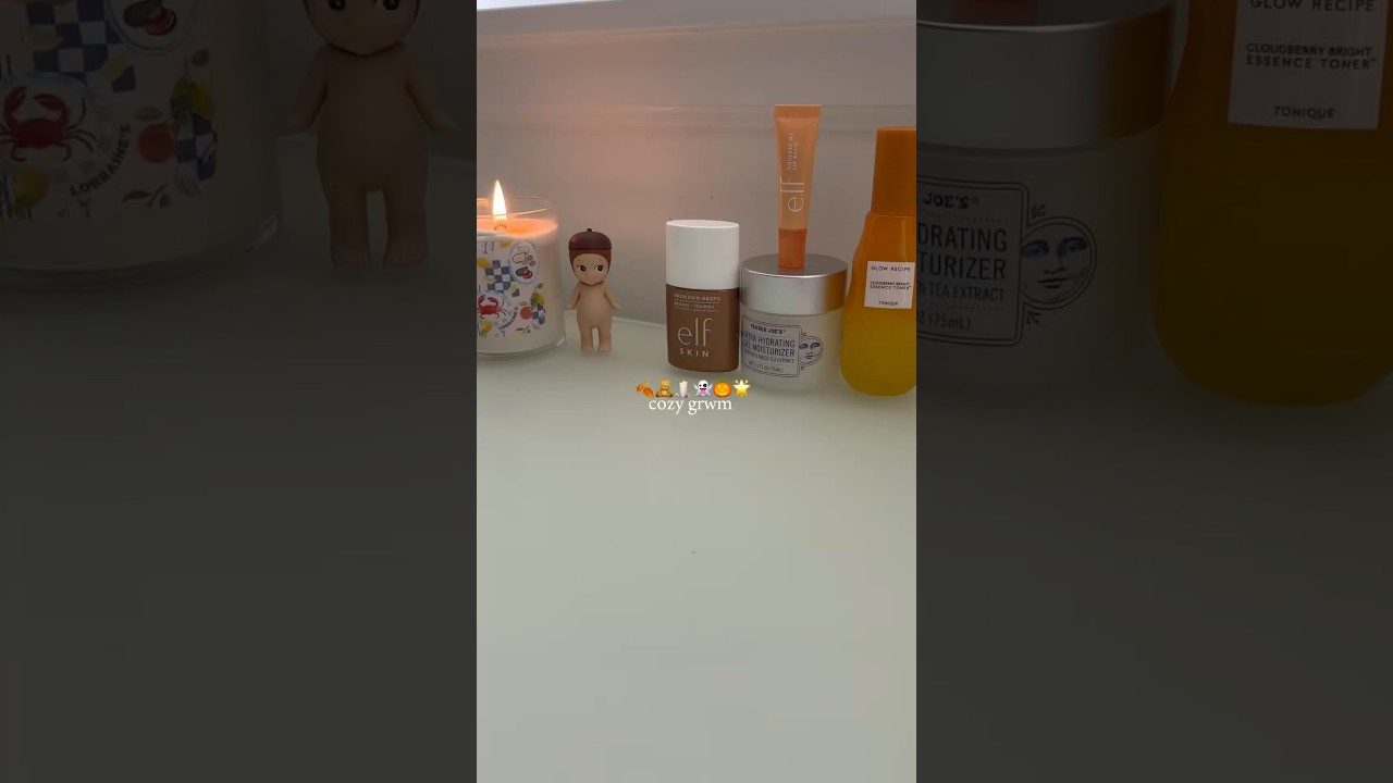cozy fall grwm #preppy #aesthetic #fall #grwm #skincare #influencer #blowup #fypviralシ #viralvideo