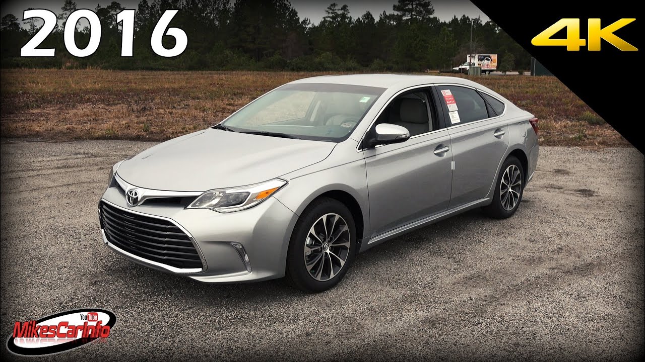 👉 2016 Toyota Avalon XLE - Ultimate In-Depth Look in 4K