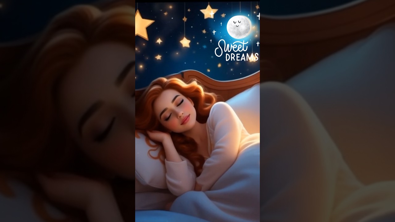Good Night Sweet Dreams 🌛 #shorts #goodnight #dream #animation #ai #aiart #girl #cartoon