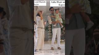 Ranbir Kapoor, Alia Bhatt with Baby Raha at Ambani Wedding ❤️