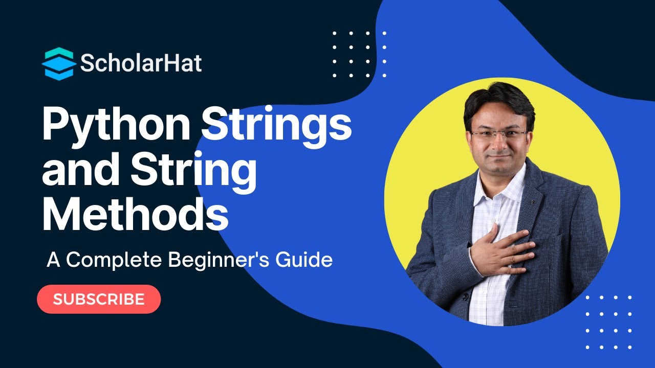 🔹 Python String & String Methods Explained | Full Tutorial for Beginners (2025) 🚀