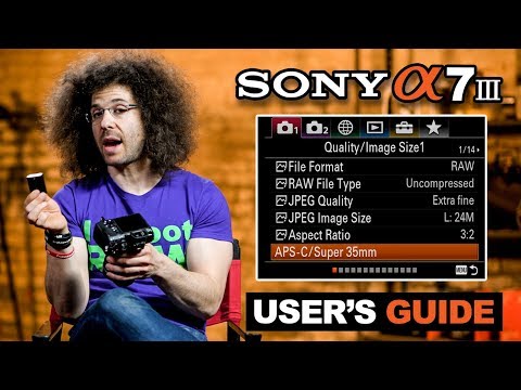 Sony A7 III: User's guide (ILCE7M3B.CEC)