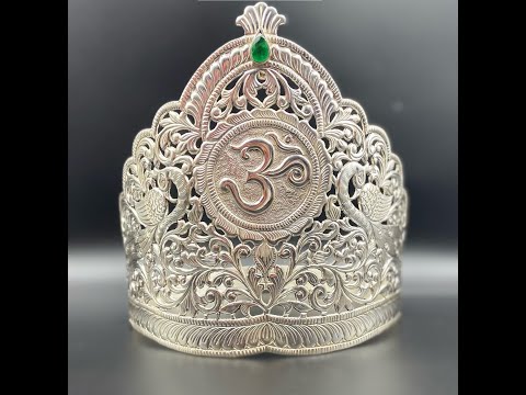 Silver Mukut at Best Price in India