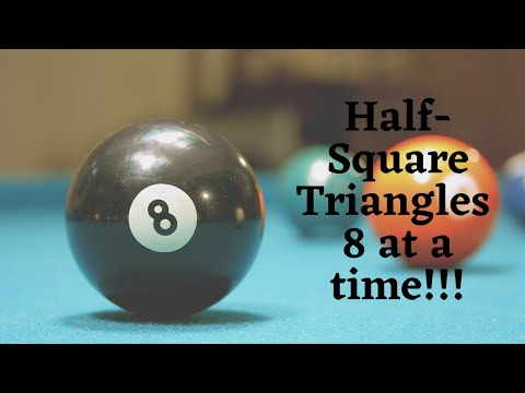 Half-Square Triangles: 8 at a time
