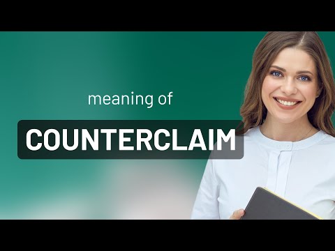 Counterclaim | COUNTERCLAIM meaning
