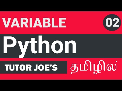 Learn Variable in Python in Tamil | Themes in Anaconda Spyder | Python in Tamil | Tutor Joes ...