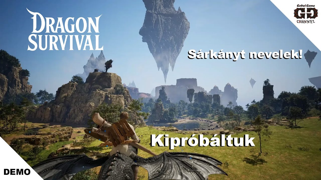 Dragon survival (DEMO) - Kipróbáltuk. Sárkányt nevelek!  (Hun , Magyar)
