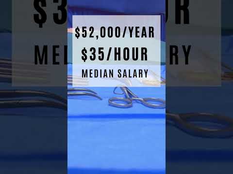Surgical technologist starting pay