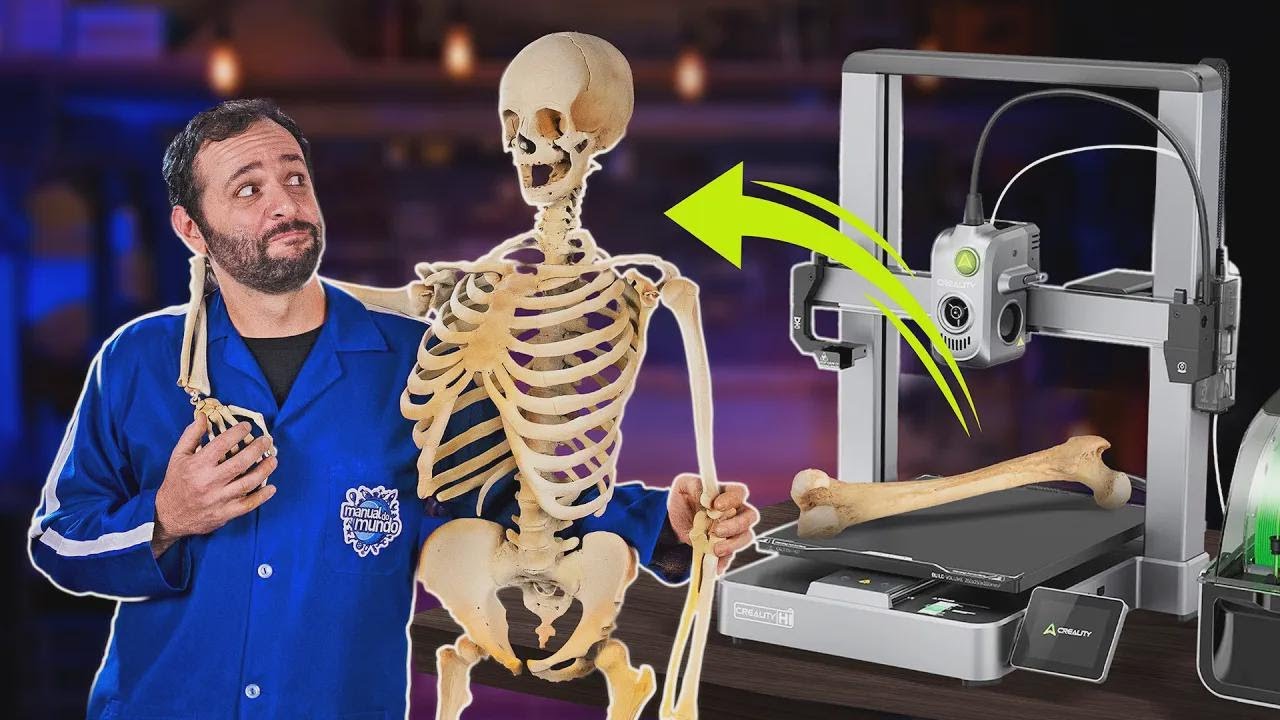 We 3D Printed a Life-Size Human Skeleton!