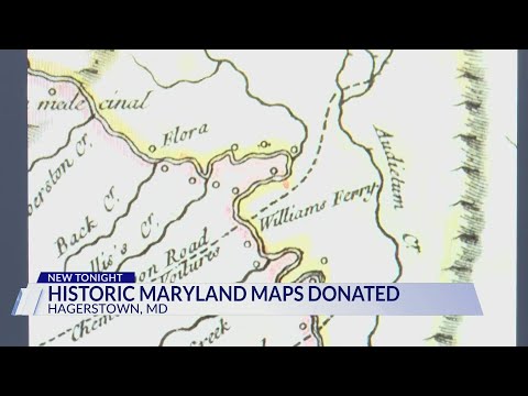 New exhibit at Washington County Free Public Library displays maps of region from Revolutionary War