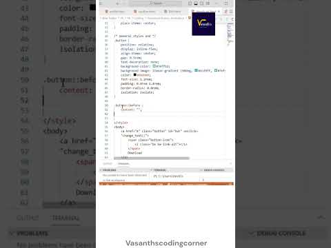 Download Button Animation using HTML CSS: A User-Friendly Guide #html #csstutorial #css