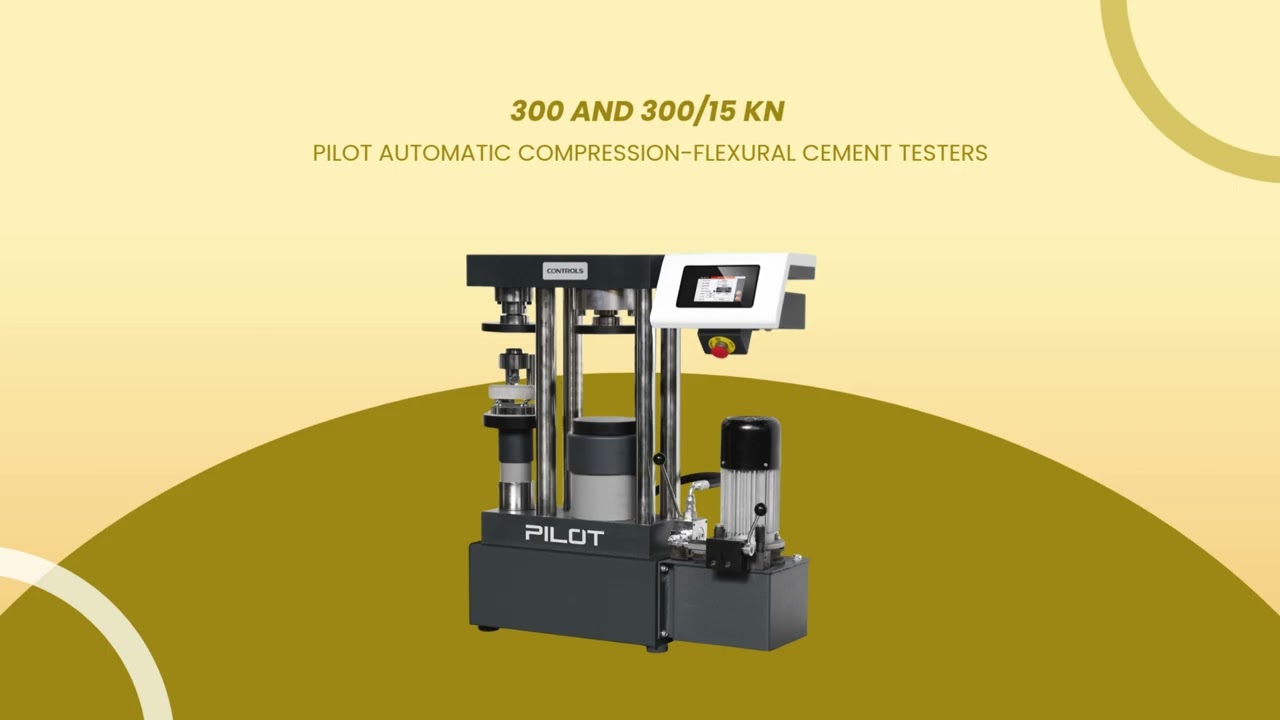 Industry-Leading Cement Compression & Flexural Testing Technology