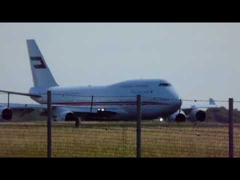 United Arab Emirates B747-413 Departure at Stansted Airport 22/06/2025