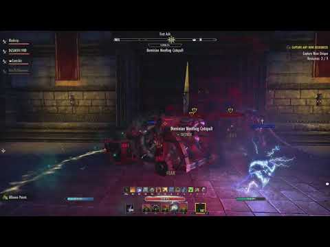 ESO - MagDK Build Development - U50 Cyro gameplay