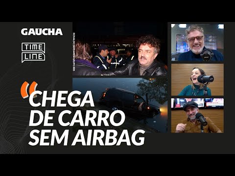 WERNER SCHÜNEMANN relembra acidente em que carro CAIU NO ARROIO DILÚVIO | Timeline
