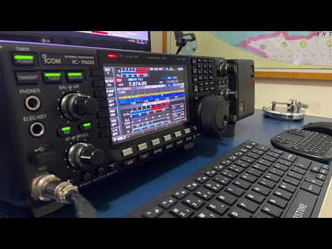 My New tranceiver Icom IC 7600