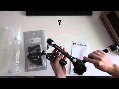 Manfrotto 244 Variable Friction Magic Arm with 2 Super Clamps
