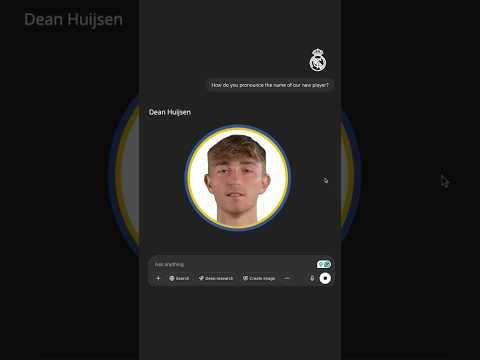 👀 ¿Cómo se pronuncia el nombre de nuestro nuevo jugador? #WelcomeHuijsen #RealMadrid