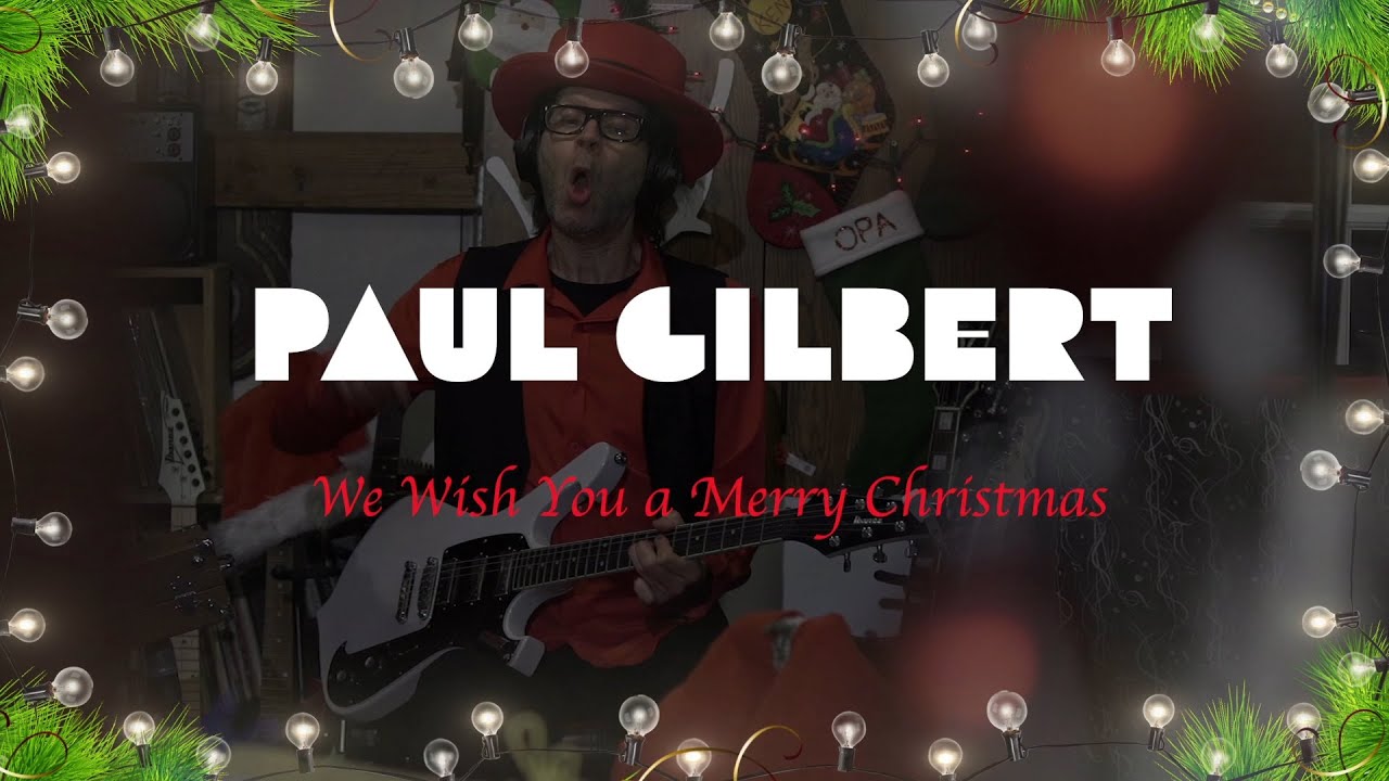 Witness Paul Gilbert's "most manic guitar trill" in his madcap version ...