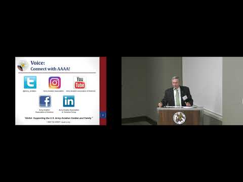 AUSA Aviation Hot Topic 2017 - BG Stephen Mundt, Ret - Army Aviation Association of America