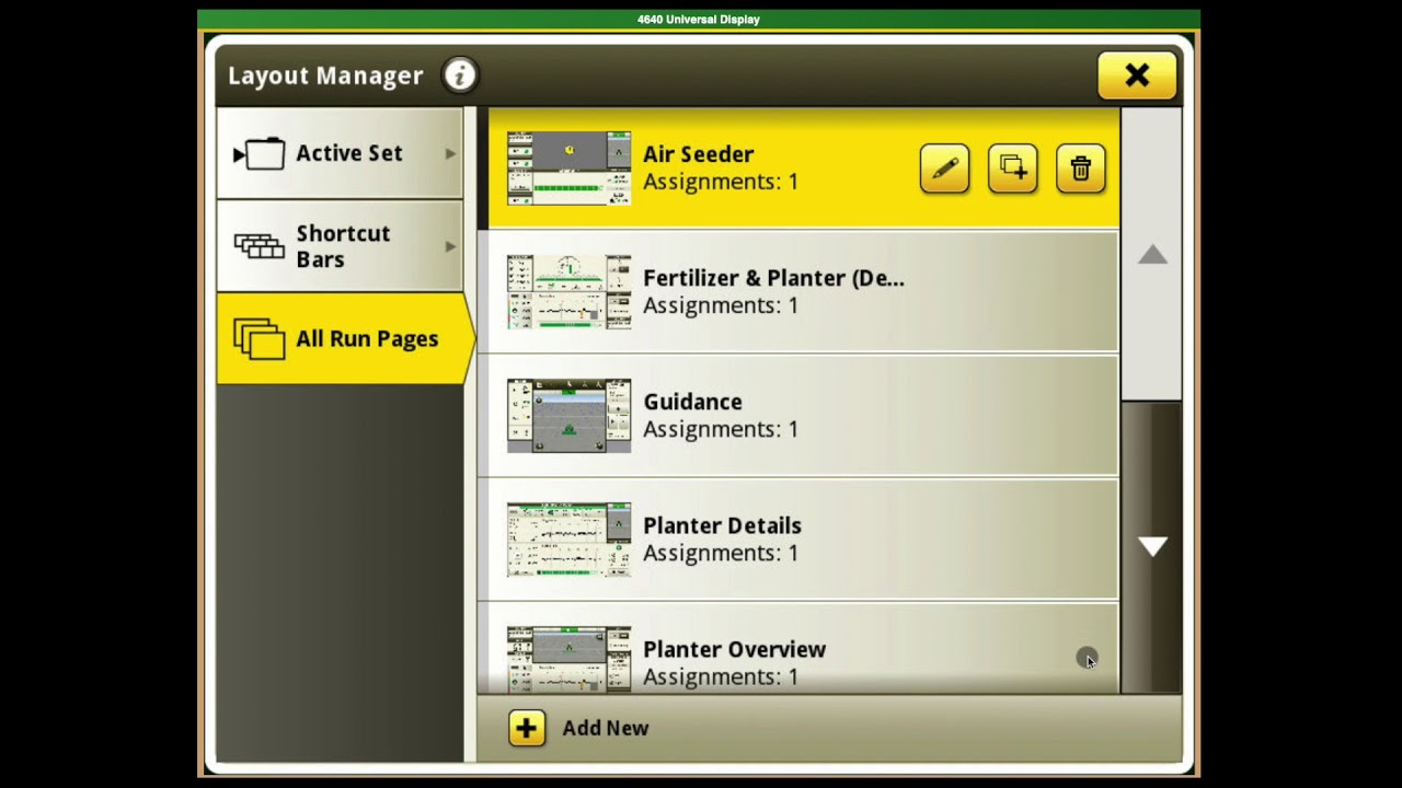 How to Use Layout Manager for Planting with a John Deere Gen 4 Display