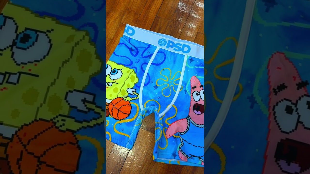 PSD Men's Spongebob SquarePants Boxer Briefs #tiktokshopjumpstartsale #tiktokshopcreatorpicks #psd