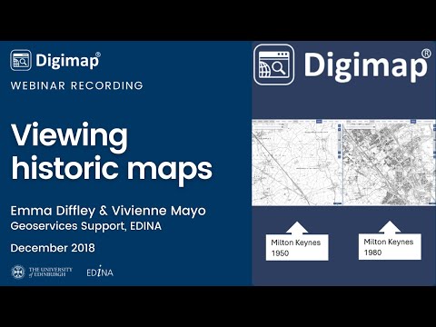 Viewing historic maps