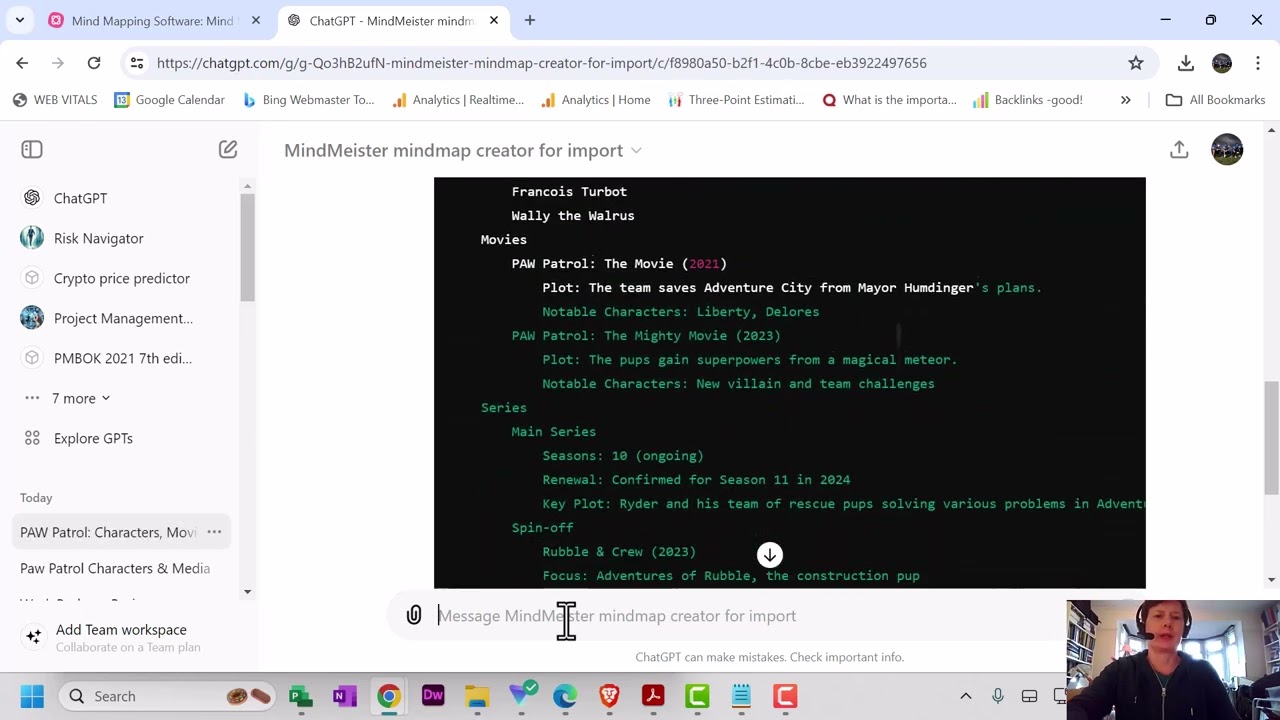 🎥 MindMeister & ChatGPT Integration: Creating Mind Maps Made Easy! 🎥
