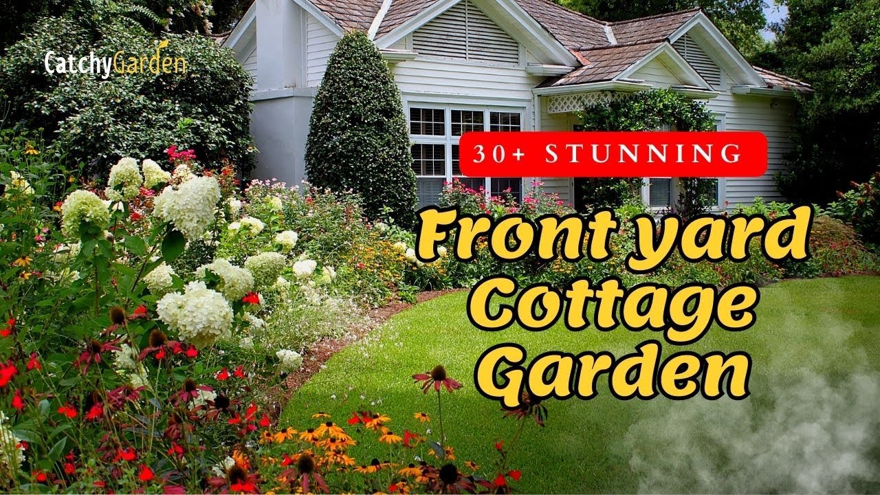 Get Inspired with These: 30+ Stunning Front Yard Cottage Garden Designs! 🌷🏡🌸
