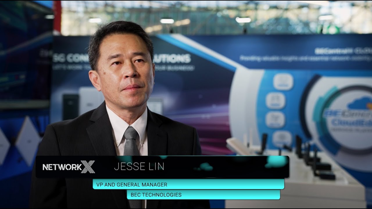 Network X Event Exhibitors Interview with BEC's VP Jesse Lin