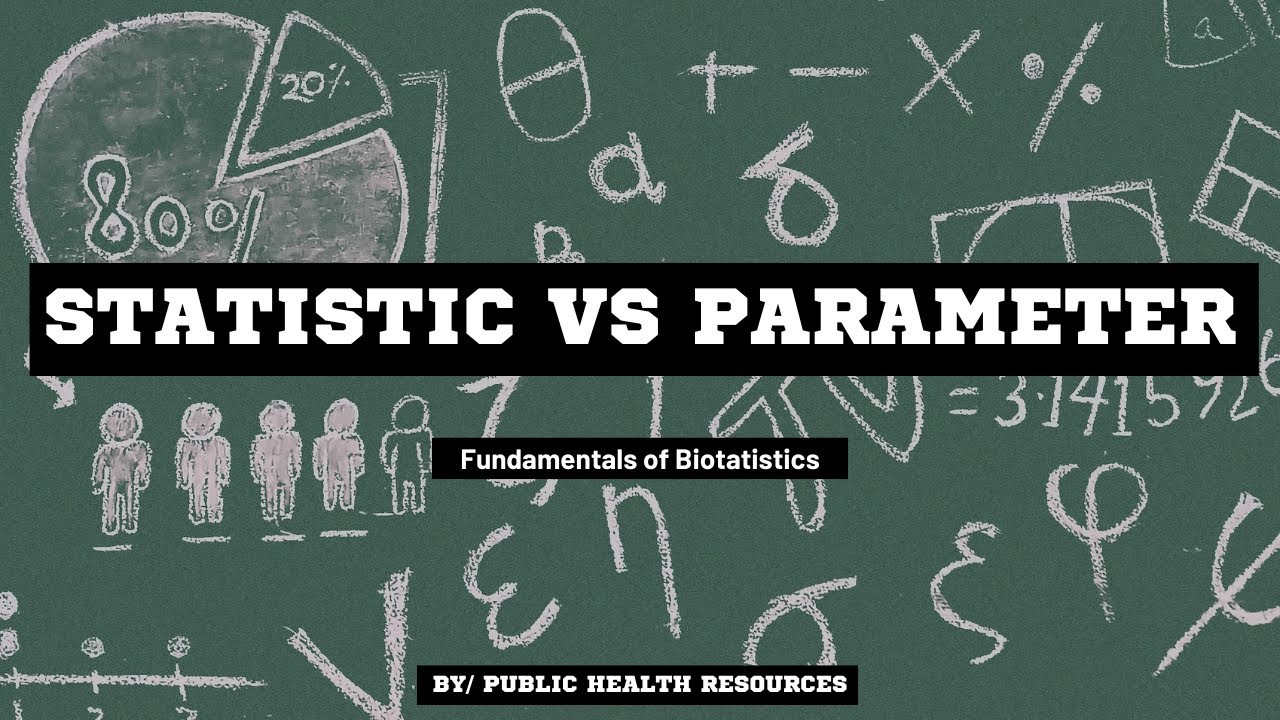 Statistic VS Parameter (Simply explained)