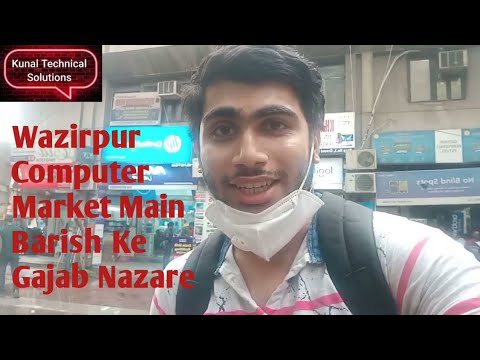 Wazirpur Computer Market || Wazirpur Industrial Area || Best Computer Market In Delhi ||