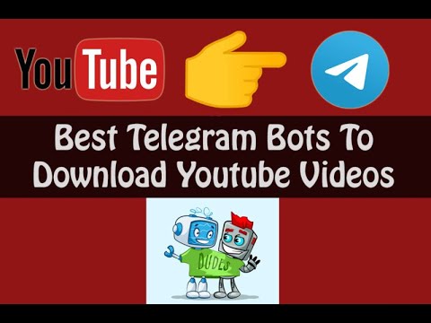 3 telegram bots for Easy Download Youtube , reels Videos & playstore apk directly to phone