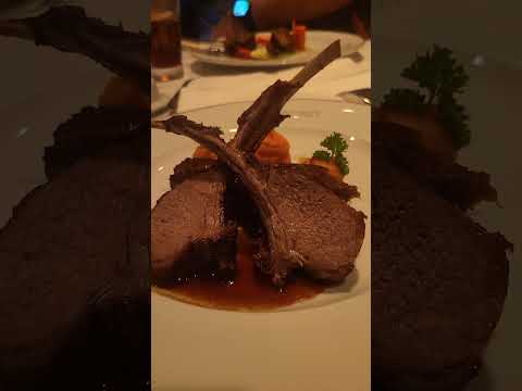 kind of dinner on the ship 🚢 Le Bistro The best Norwegian bliss