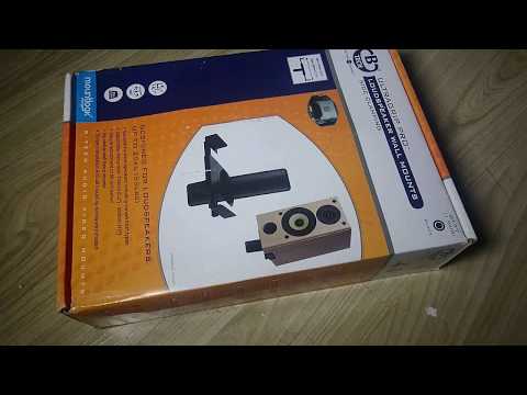 B-TECH BT77 Side Clamping Loudspeaker Wall Mounts with Tilt & | Reverb