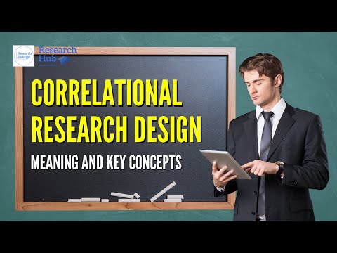 Correlational Research Design: Meaning and Key Concepts