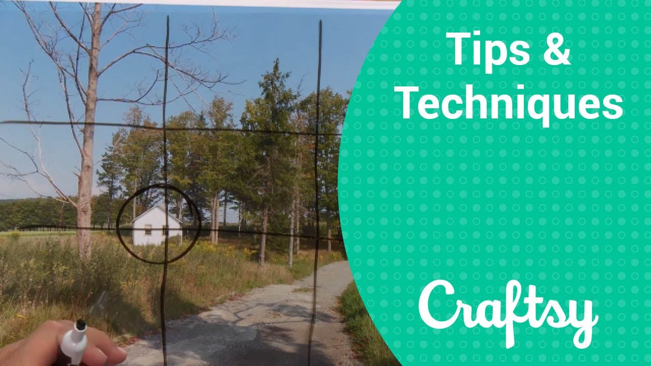 Landscape Drawing: How to Use the Rule of Thirds