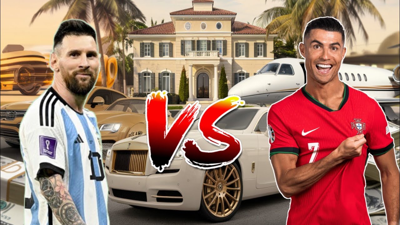 Who Is Richer ? Messi Or Ronaldo (2025)
