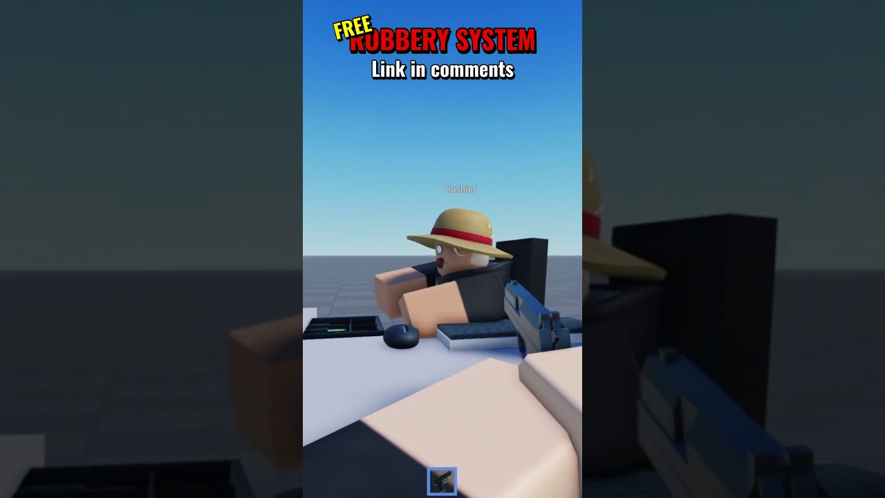 Robbery System (free model) #lua #roblox #scripting #trending