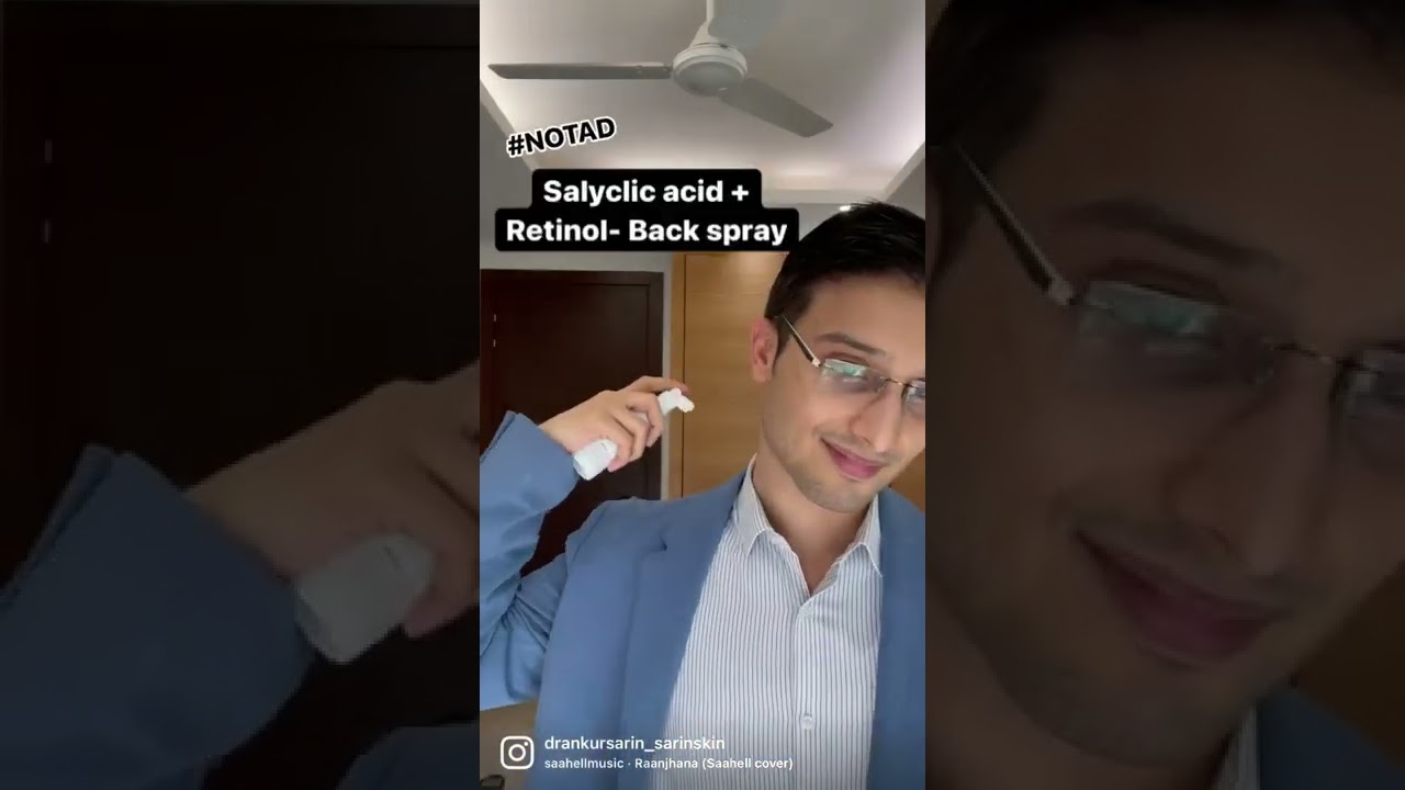 Back acne solutions| Dr. Ankur Sarin