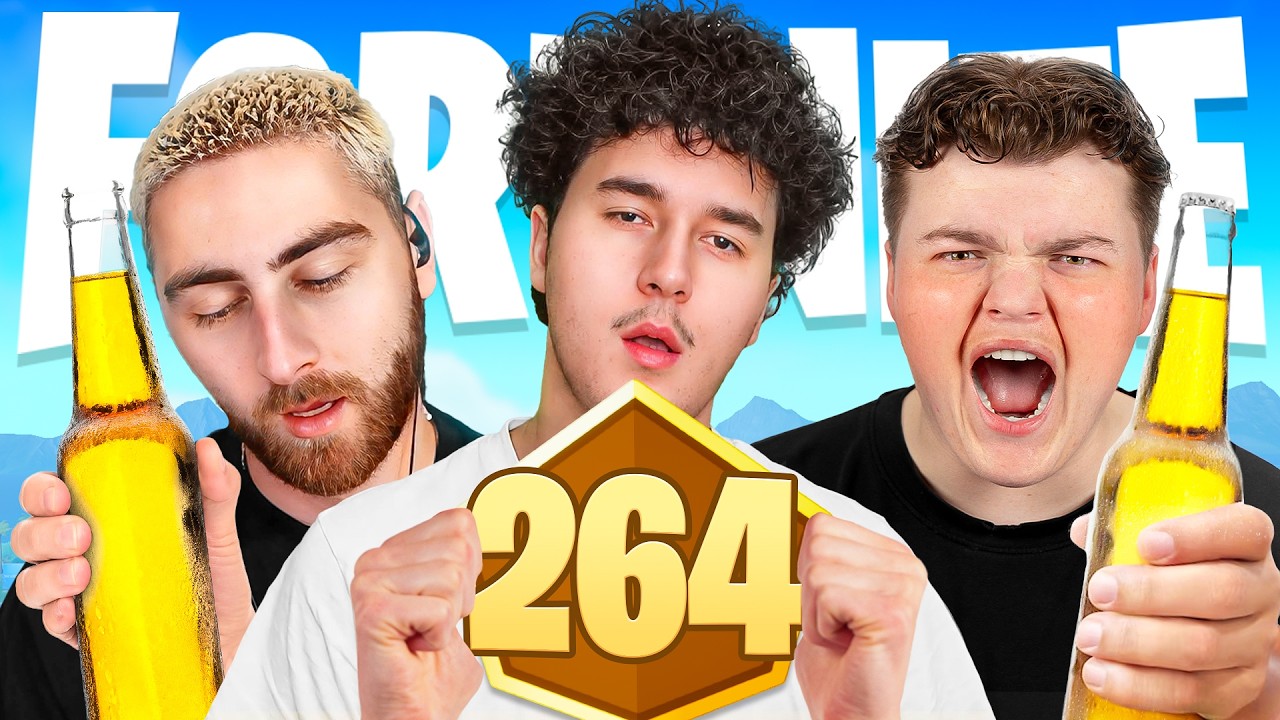 Fortnite Tournament, But We're DRUNK!