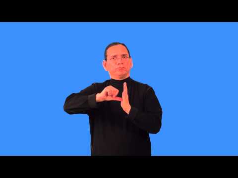 American Sign Language ASL Video Dictionary - reaffirm