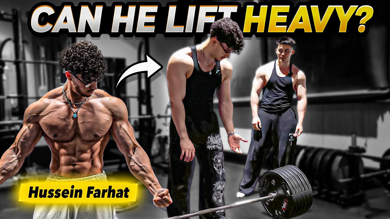 Testing Hussein Farhat's 1RM..