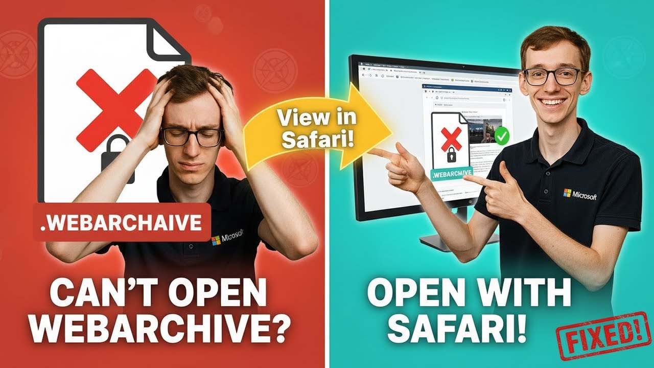 How to Open WEBARCHIVE Files (Safari Browser)