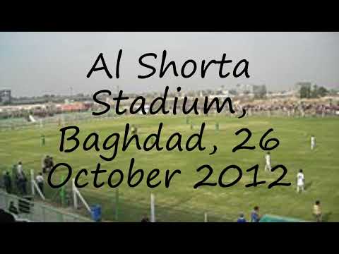 How to pronounce Al Shorta Stadium, Baghdad, 26 October 2012 in English?