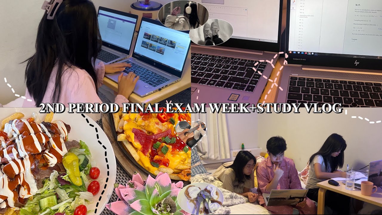 2ND PERIOD FINAL EXAM WEEK+STUDY VLOG